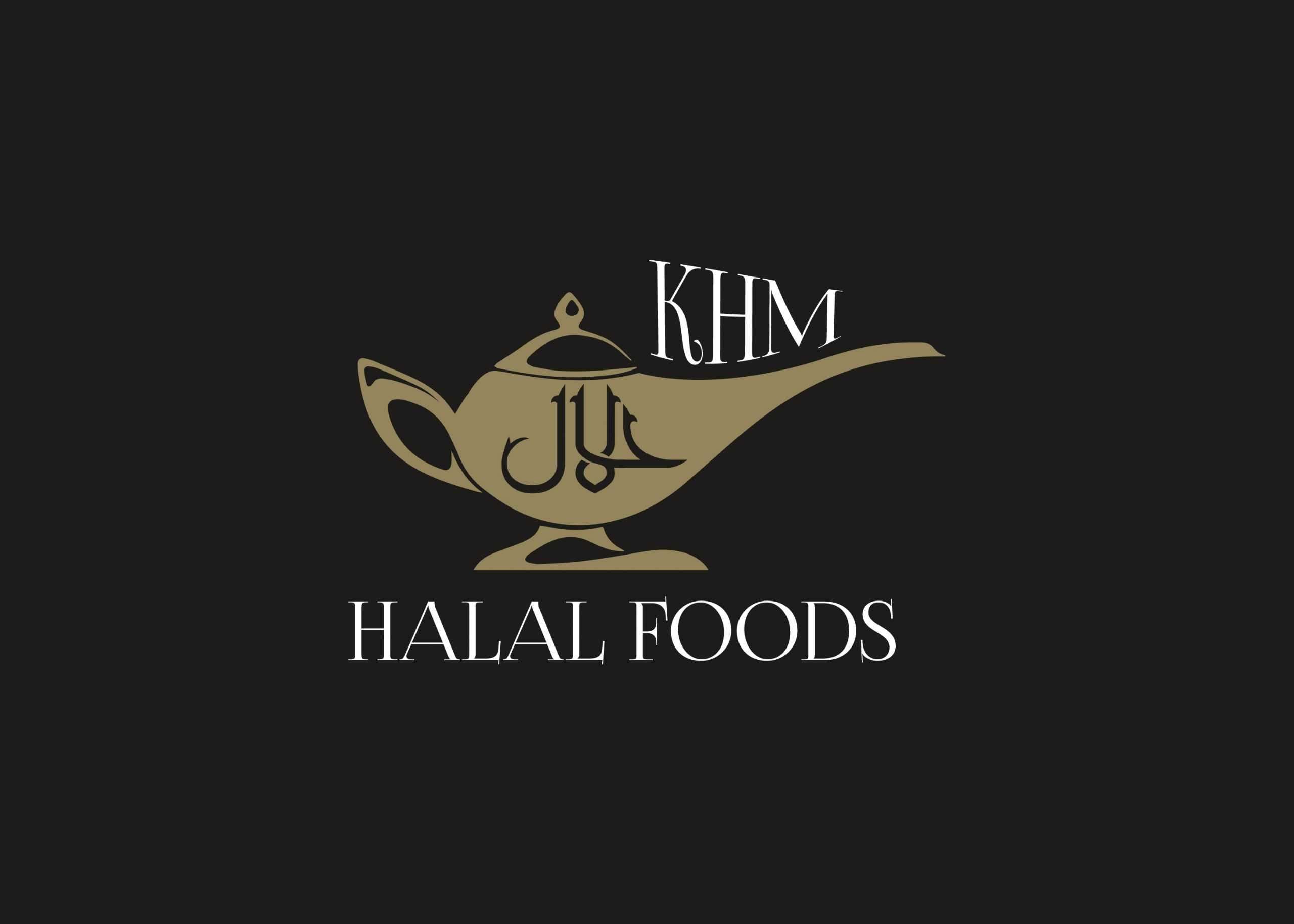 KHM Halal Foods Logo Design - Beget Brands - One Stop Solution To All ...
